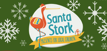Santa stork 2021 - Stripey Stork