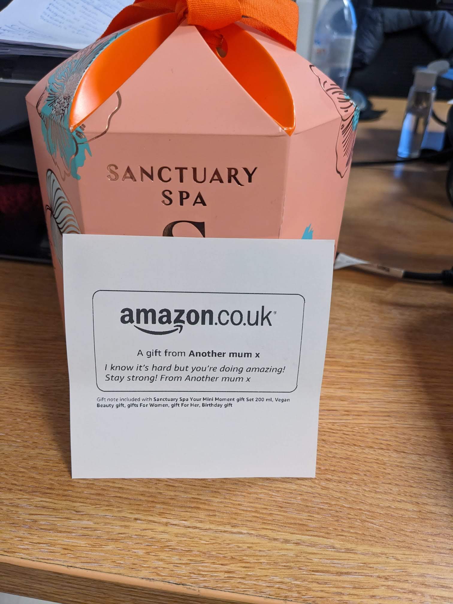 Pampering Gift Amazon Wish List - Stripey Stork