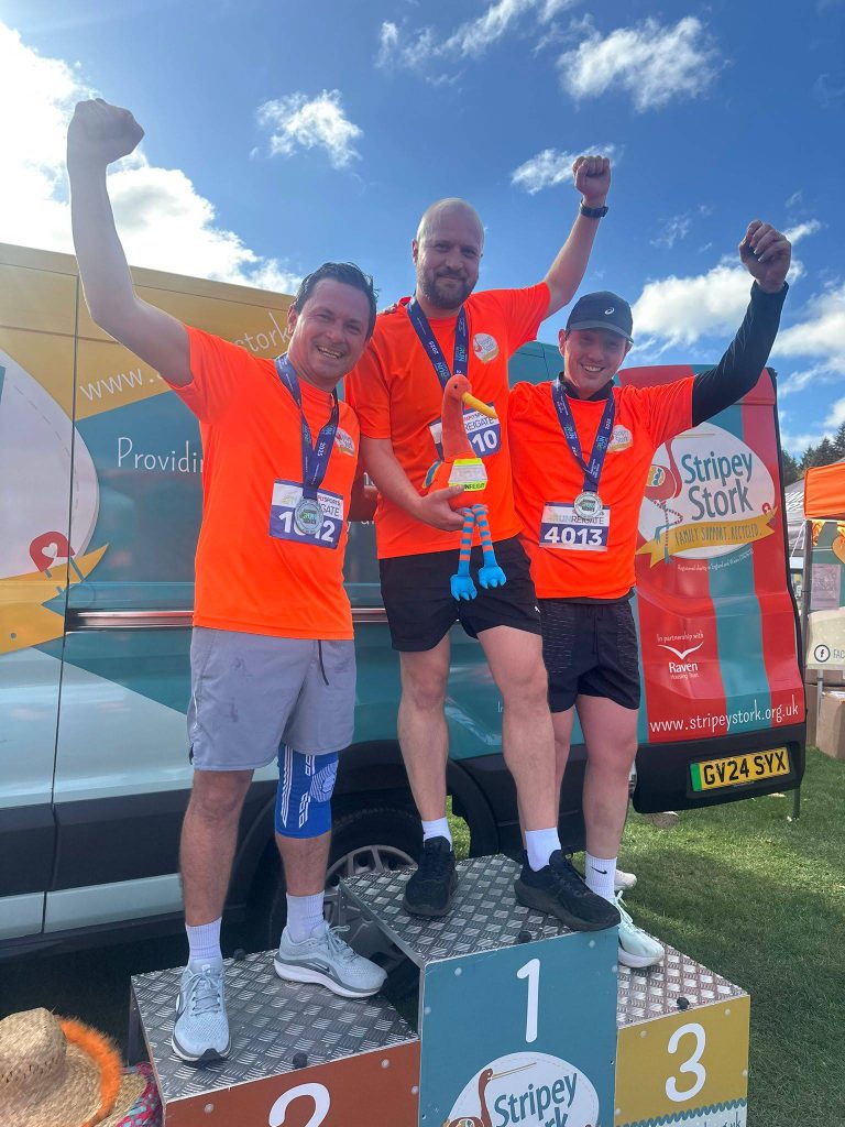 Run Reigate 2025 – Running Together, Raising Together - Stripey Stork