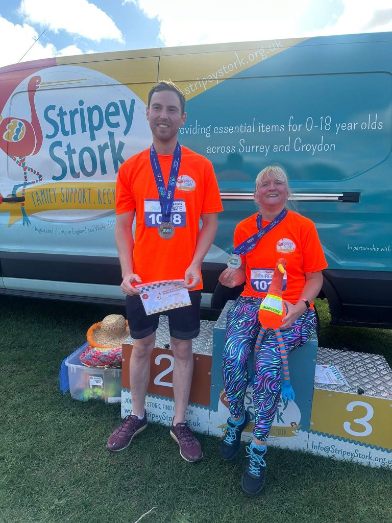 Run Reigate blog 2025 (8) - Stripey Stork